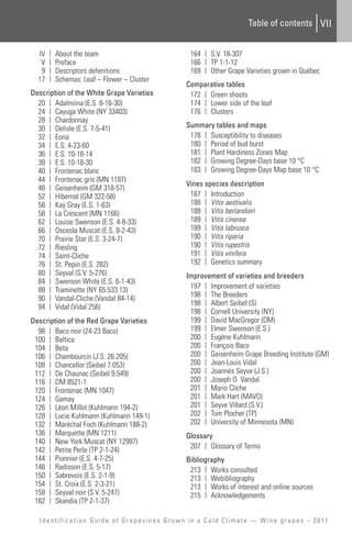 Identification guide of Grapevines Grown in a Cold Climate – Wine ...