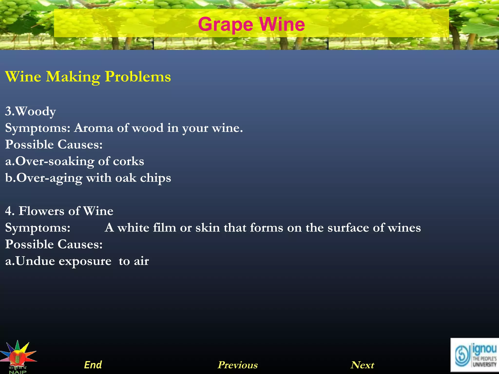 Grape wine introduction for the class-ok | PPT | Chemistry | Science
