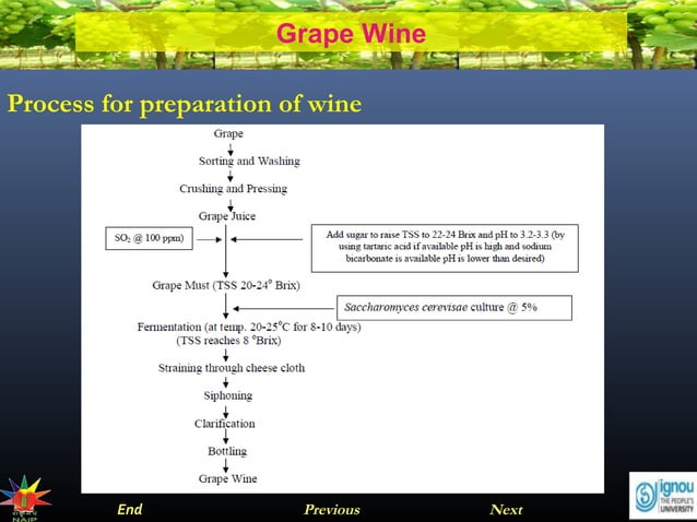 Grape wine introduction for the class-ok | PPT | Chemistry | Science