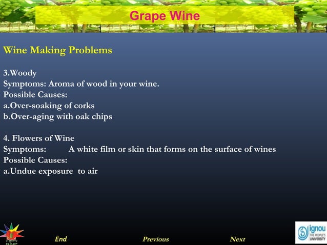 Grape wine introduction for the class-ok | PPT | Chemistry | Science