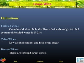 Grape wine introduction for the class-ok | PPT