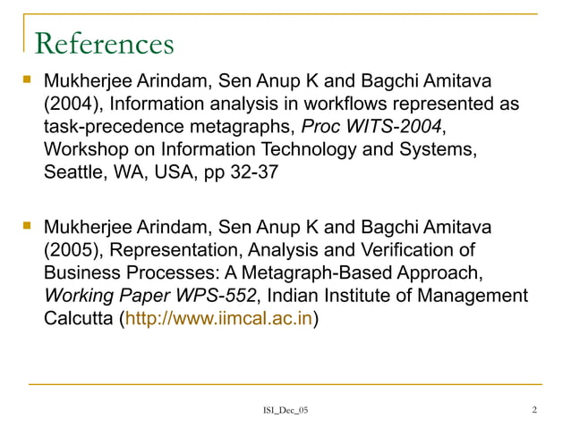 Graph Based Methods For The Representation And Analysis Of Ppt