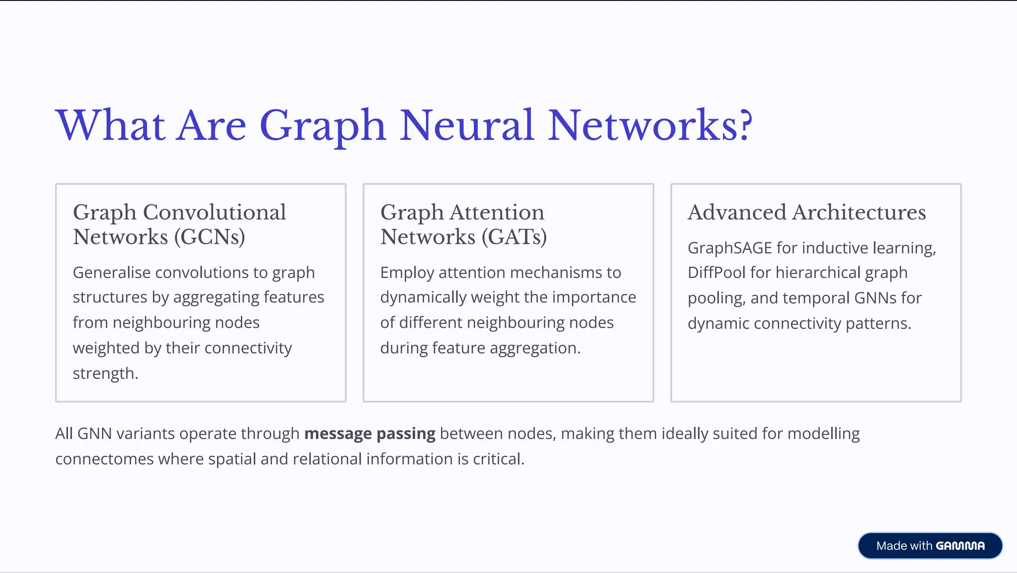 Graph Neural Networks in Brain Connectivity Analysis | PDF