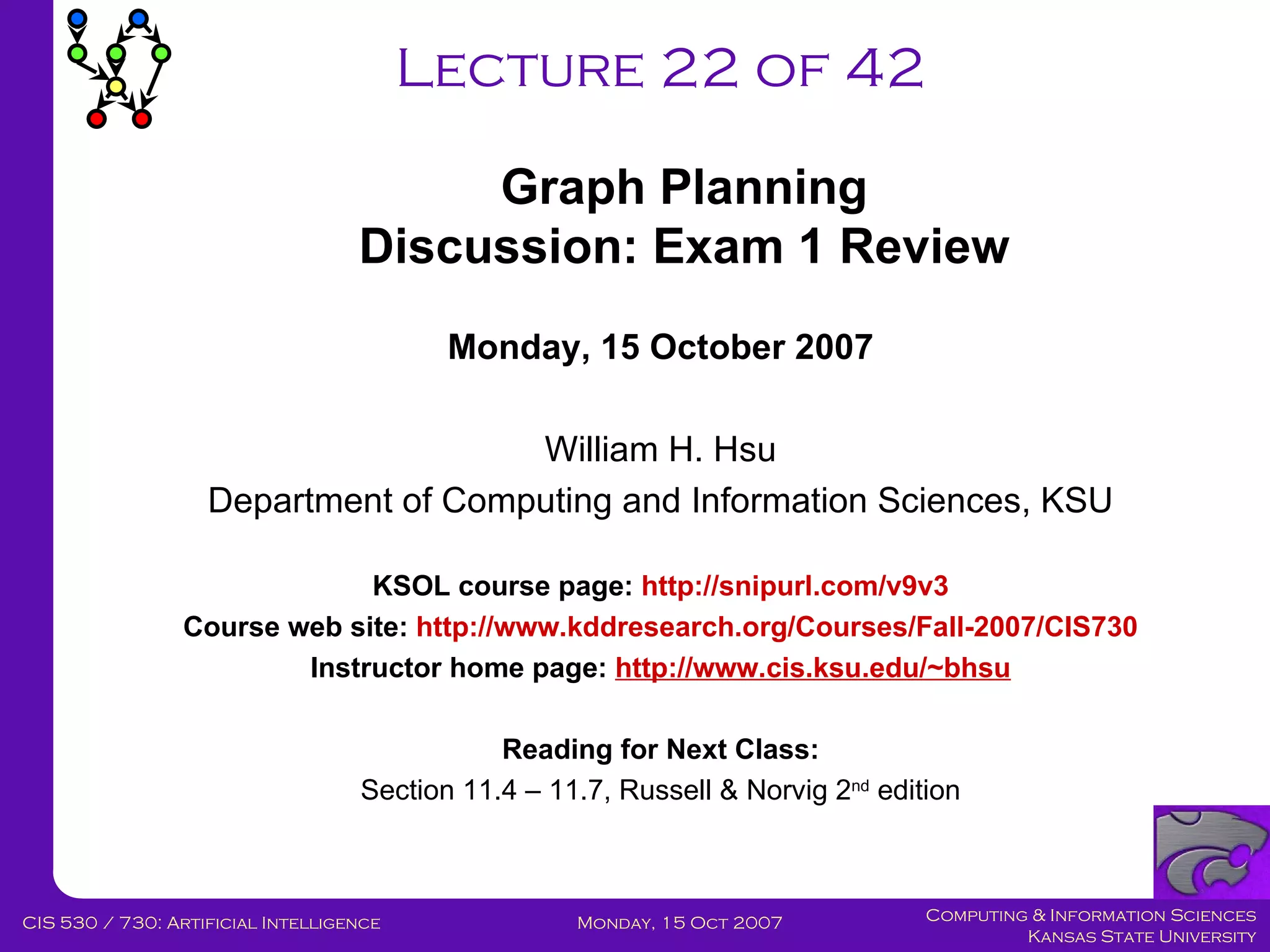 Graph Planning | PPT | Technology & Computing