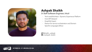 Weaving Microservices into a Unified GraphQL Schema with graph-quilt - Ashpak Shaikh & Lucy Shen ...