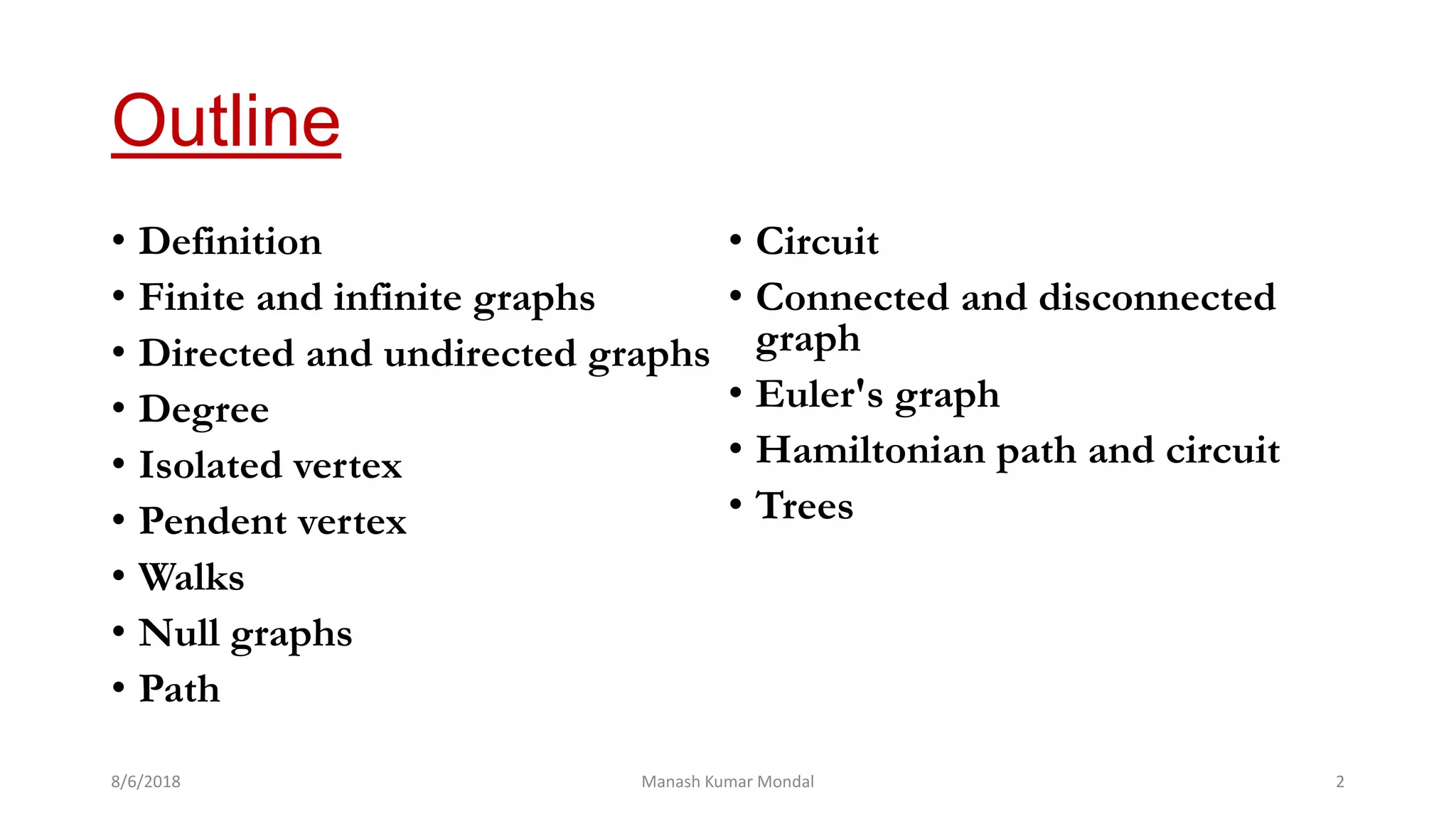 Graph theory | PPT