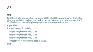 Graph Analytics and Complexity Questions and answers | PDF
