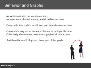 Graph Analytics in Social Networks | PPTX | Databases | Computer Software and Applications
