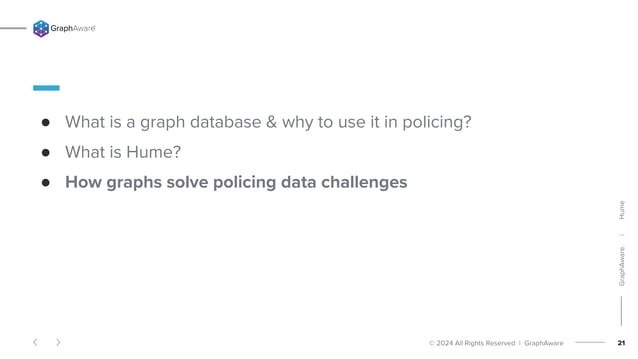 GraphAware - Transforming policing with graph-based intelligence analysis | PPT
