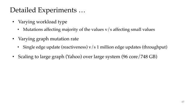 GraphBolt: Dependency-Driven Synchronous Processing of Streaming Graphs | PDF