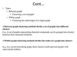 Graph clustering | PPTX