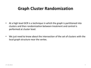 Graph cluster randomization | PDF | Computing | Technology & Computing