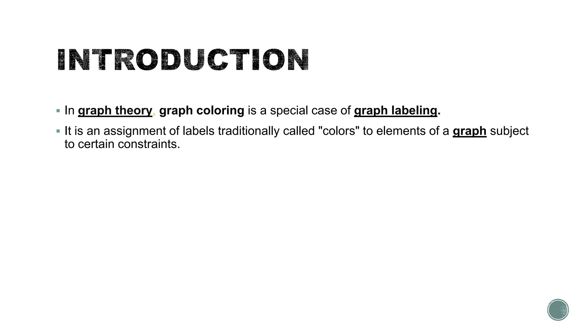 Graph coloring | PPTX