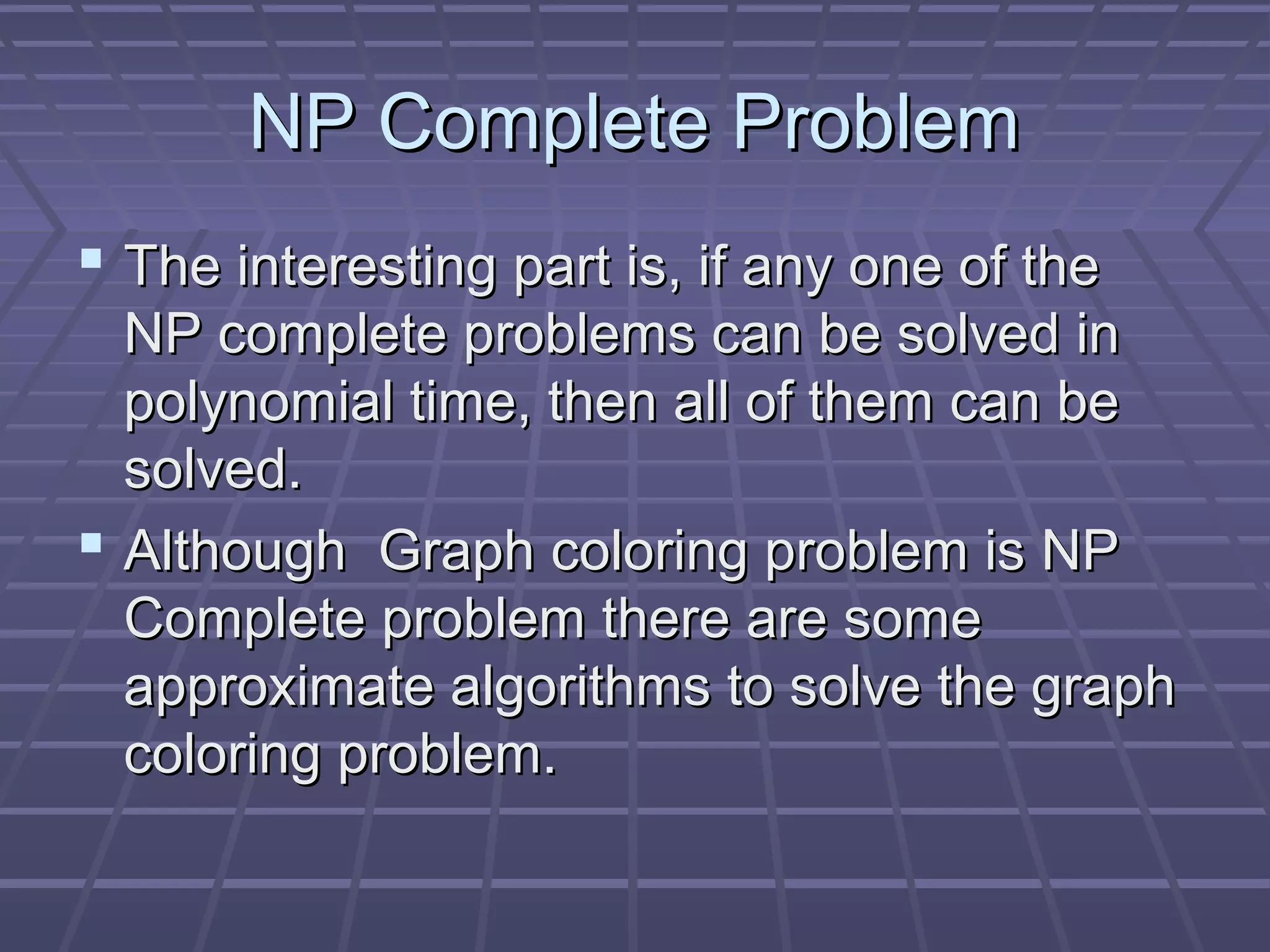 Graph colouring | PPT