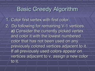 Graph colouring | PPT