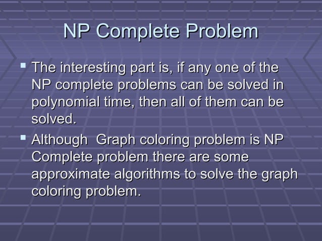Graph Coloring Greedy Algorithm And Welsh Powell Algorithm Ppt