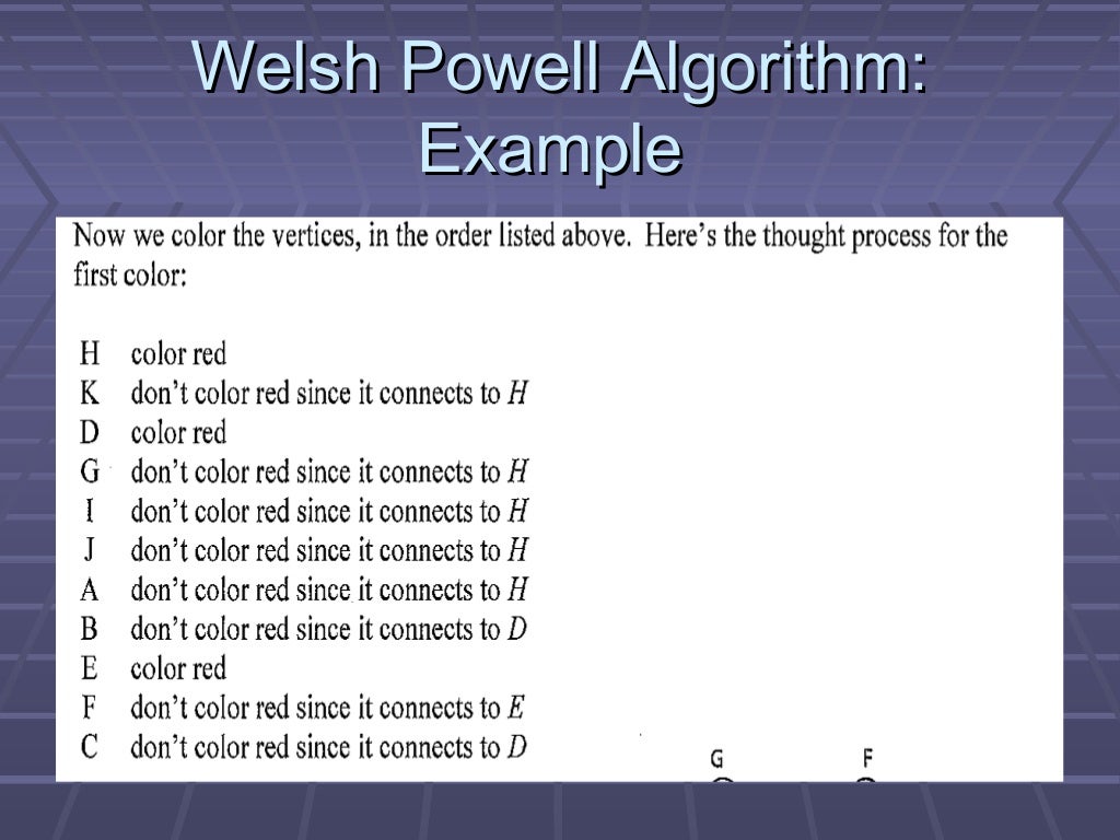 Graph Coloring : Greedy Algorithm & Welsh Powell Algorithm