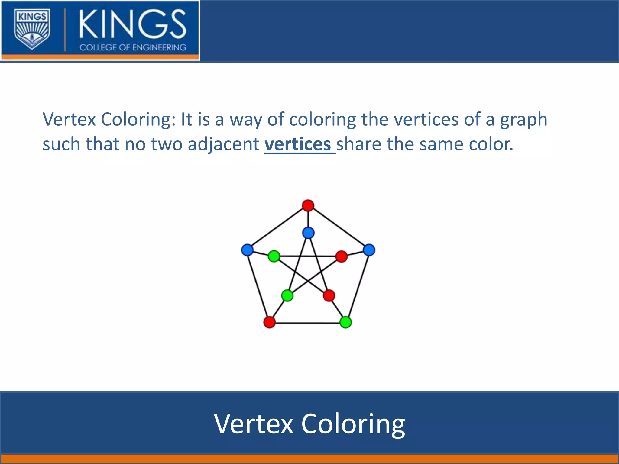 Graph coloring | PPTX