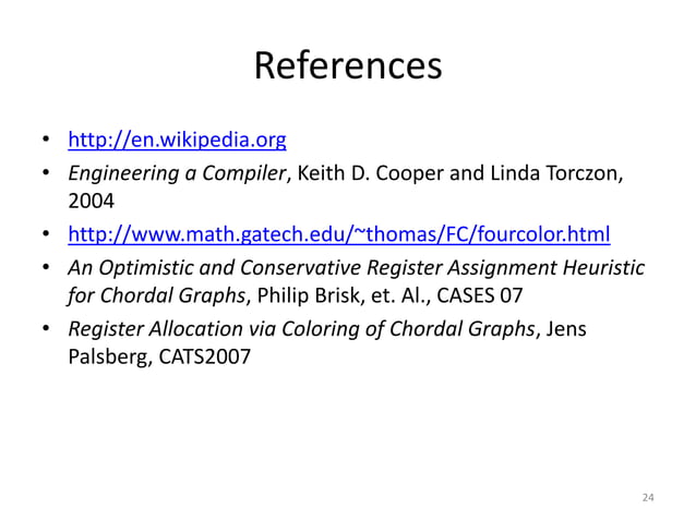 Graph coloring and_applications | PPTX | Computer Software and ...