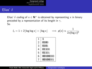 Graphcompression handout | PPT