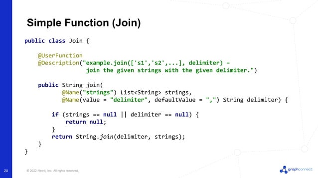 Boost Your Neo4j with User-Defined Procedures | PPT