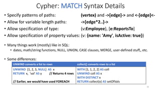 Graph Database Query Languages | PPTX | Databases | Computer Software ...