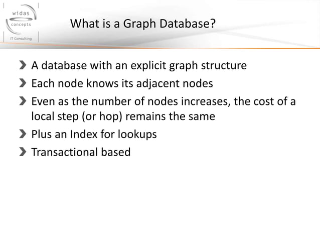 Graph databases | PPTX | Databases | Computer Software and Applications
