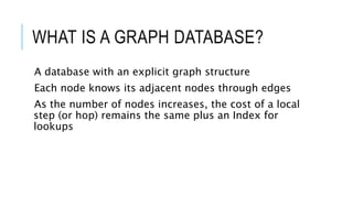 Graph databases: Tinkerpop and Titan DB | PPTX | Databases | Computer Software and Applications