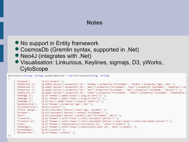 Graph databases and SQL Server 2017 | PPT | Free Download