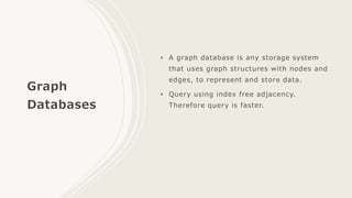 Graph databases | PPT