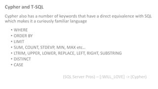 Graph Databases for SQL Server Professionals | PPT
