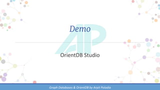 Graph Databases & OrientDB | PPT