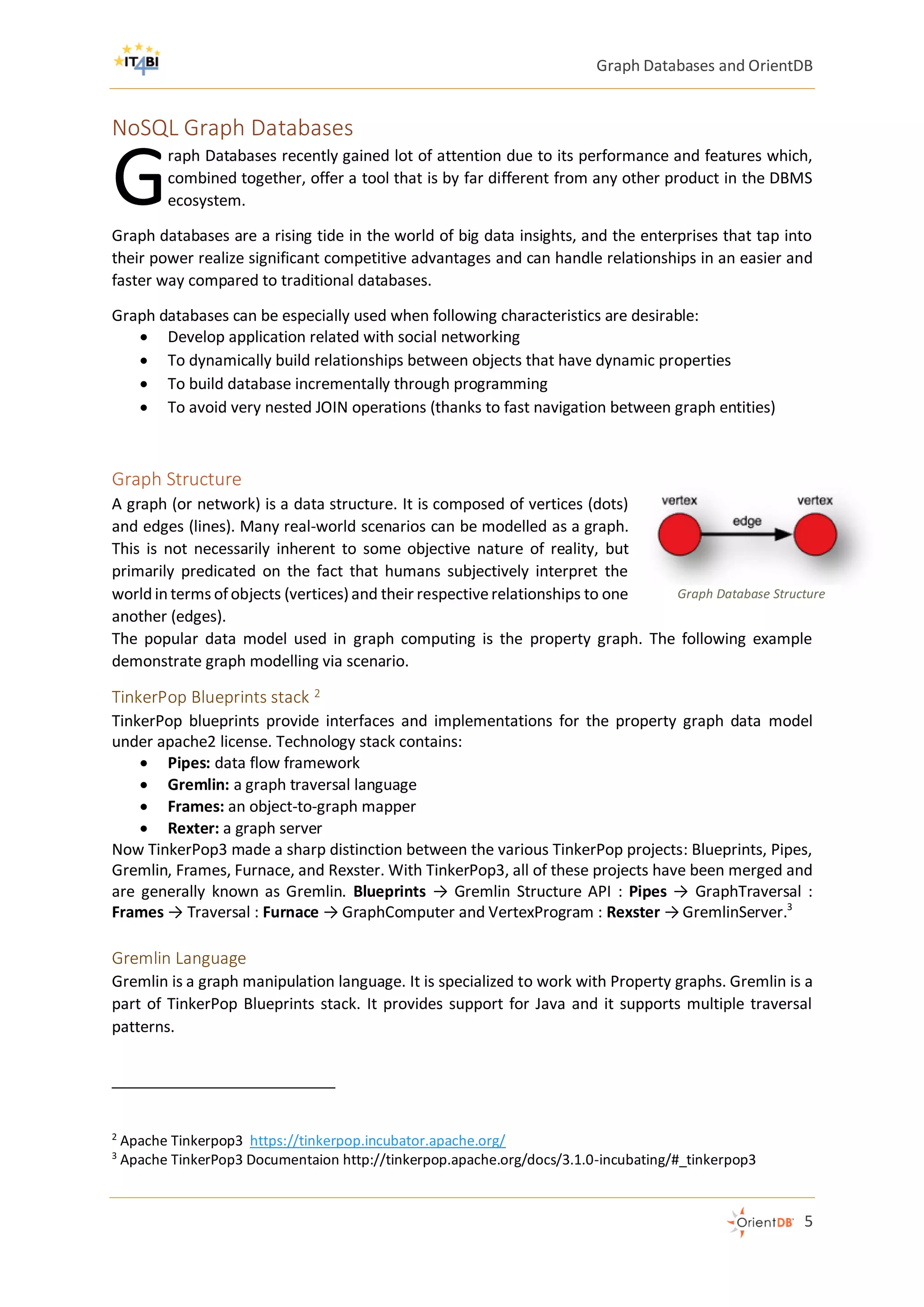 Graph databases and OrientDB | PDF