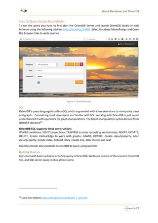 Graph databases and OrientDB | PDF