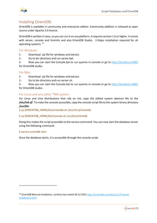 Graph databases and OrientDB | PDF