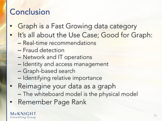 Advanced Analytics: Graph Database Use Cases | PDF