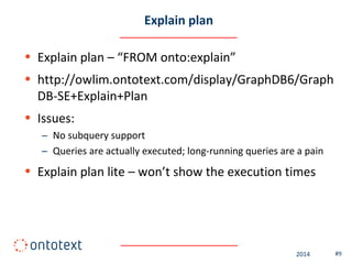 Graphdb architecture and features update | PPT | Databases | Computer ...