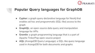 Graph db - Pramati Technologies [Meetup] | PPT