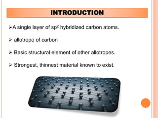 Graphene- the wonder material | PPTX