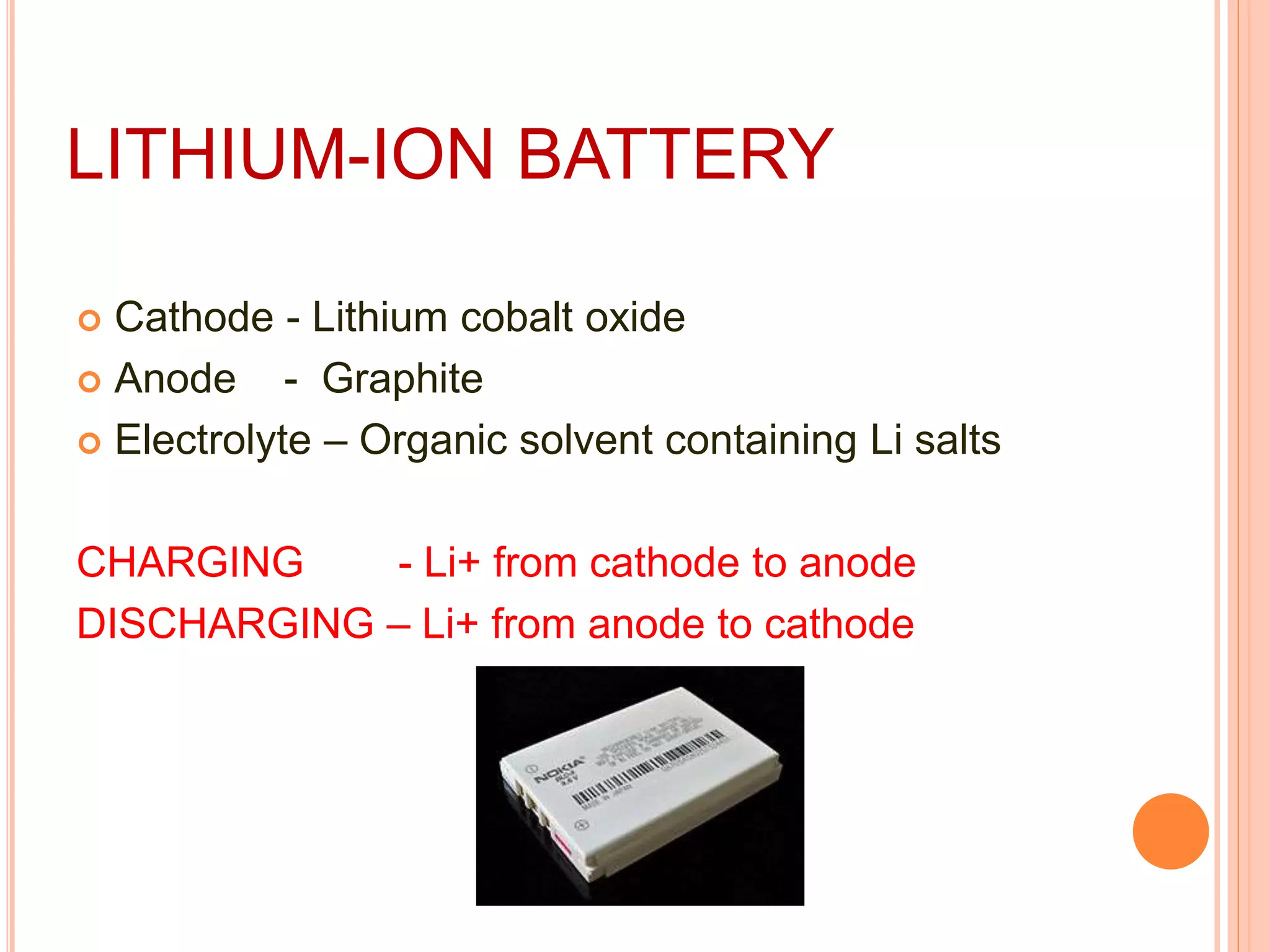 Graphene caged silicon-lithium-ion batteries in smartphones | PPT