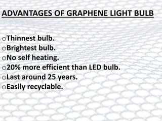Graphene Light Bulb | PPT