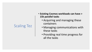 Graphene – Microsoft SCOPE on Tez | PPTX | Graphics Software | Computer ...