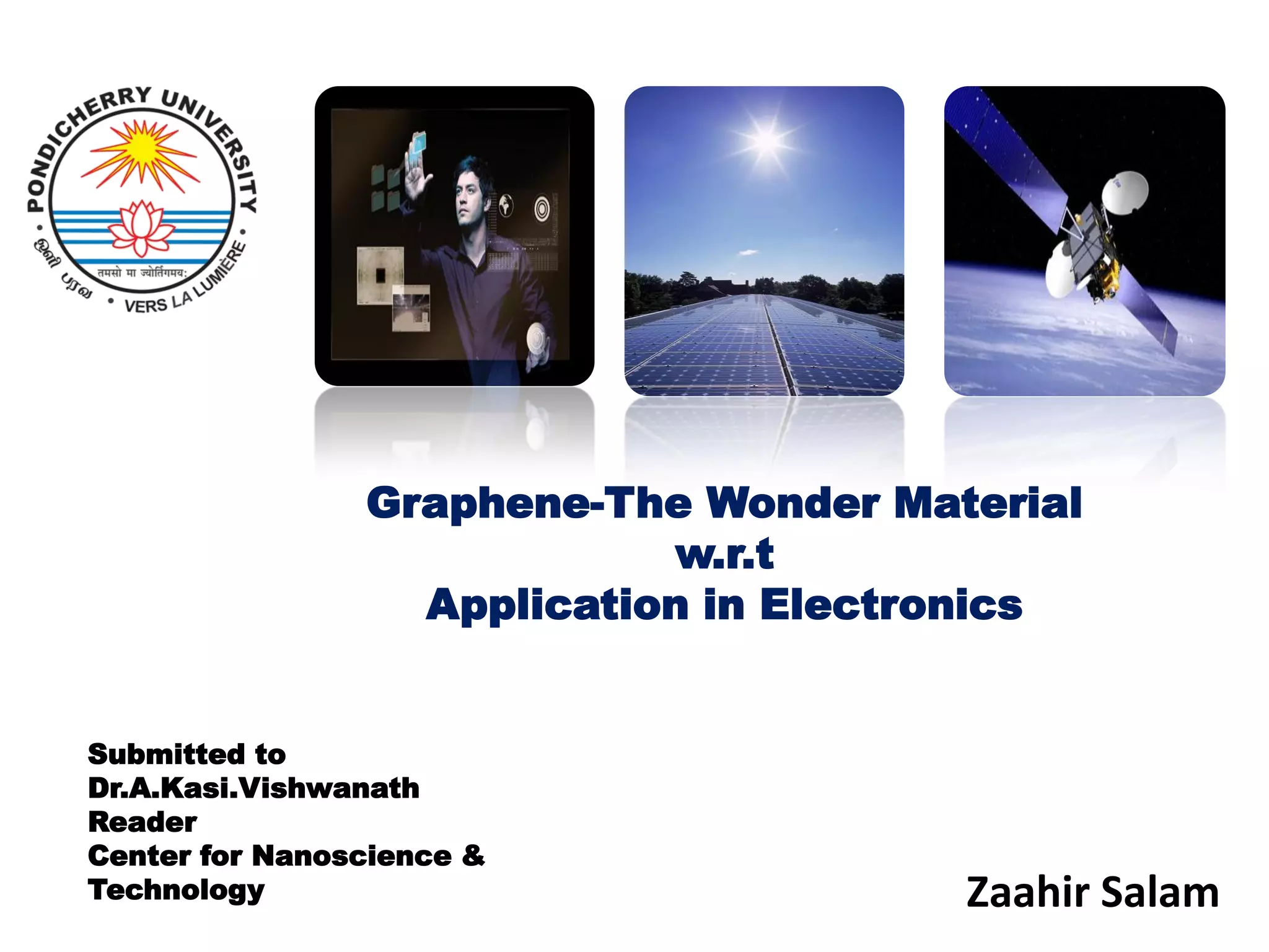 Graphene -Applications in Electronics | PDF