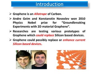 Graphene Applications Ppt