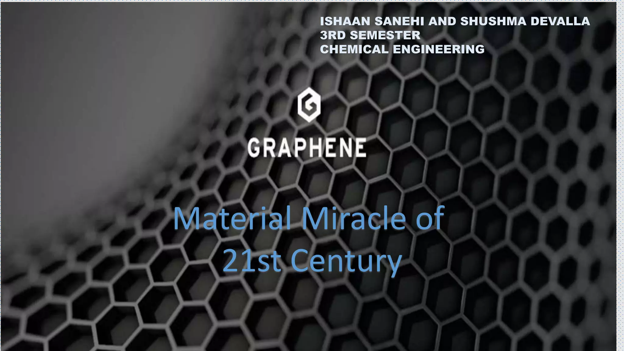 Graphene ppt | PPTX