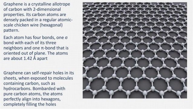 Graphene ppt | PPTX | Chemistry | Science
