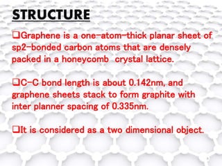Graphene, a matter for future technology | PPT