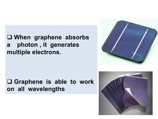 Graphene and its future applications | PPT