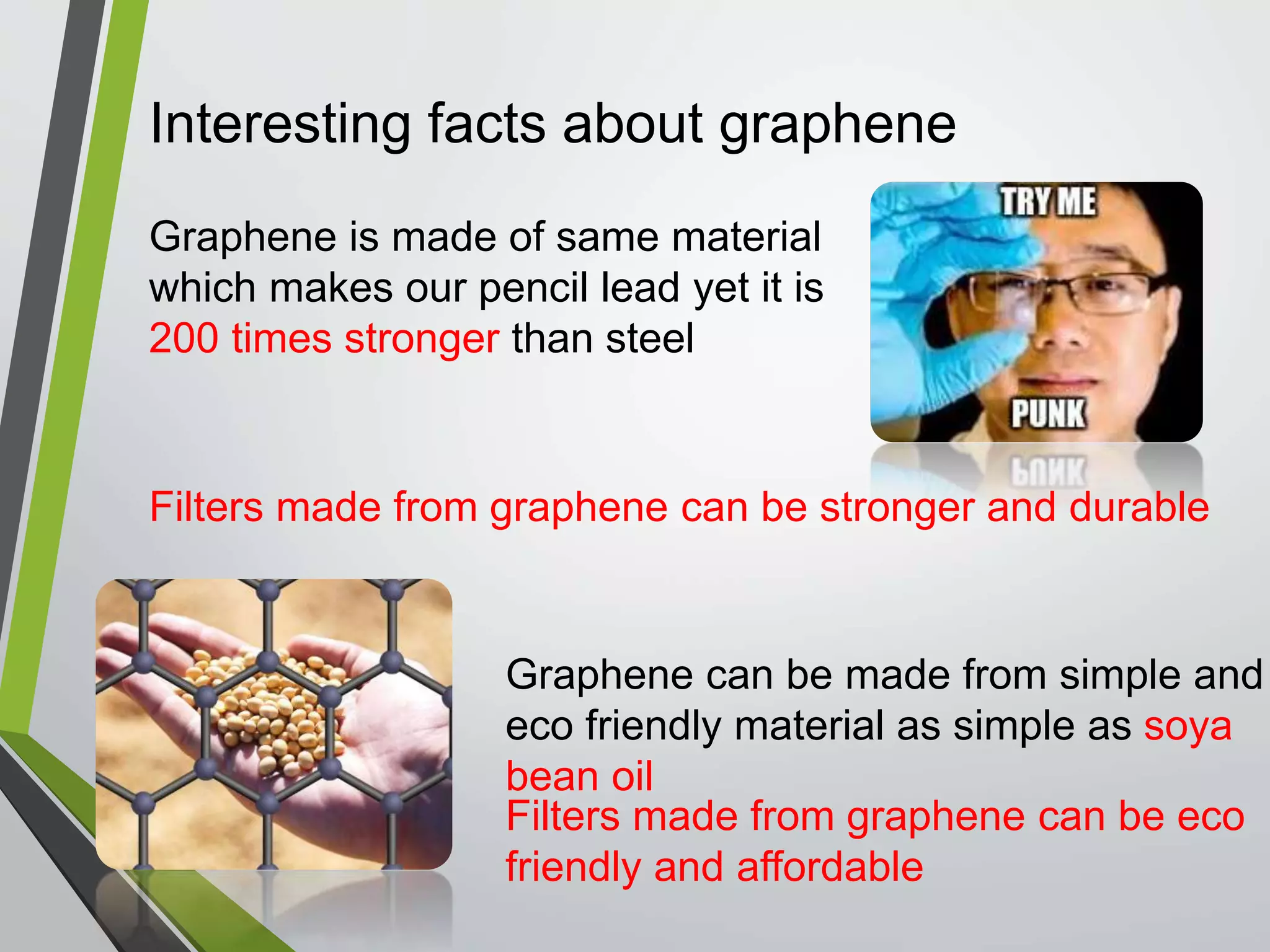 Graphene and water treatment | PPTX