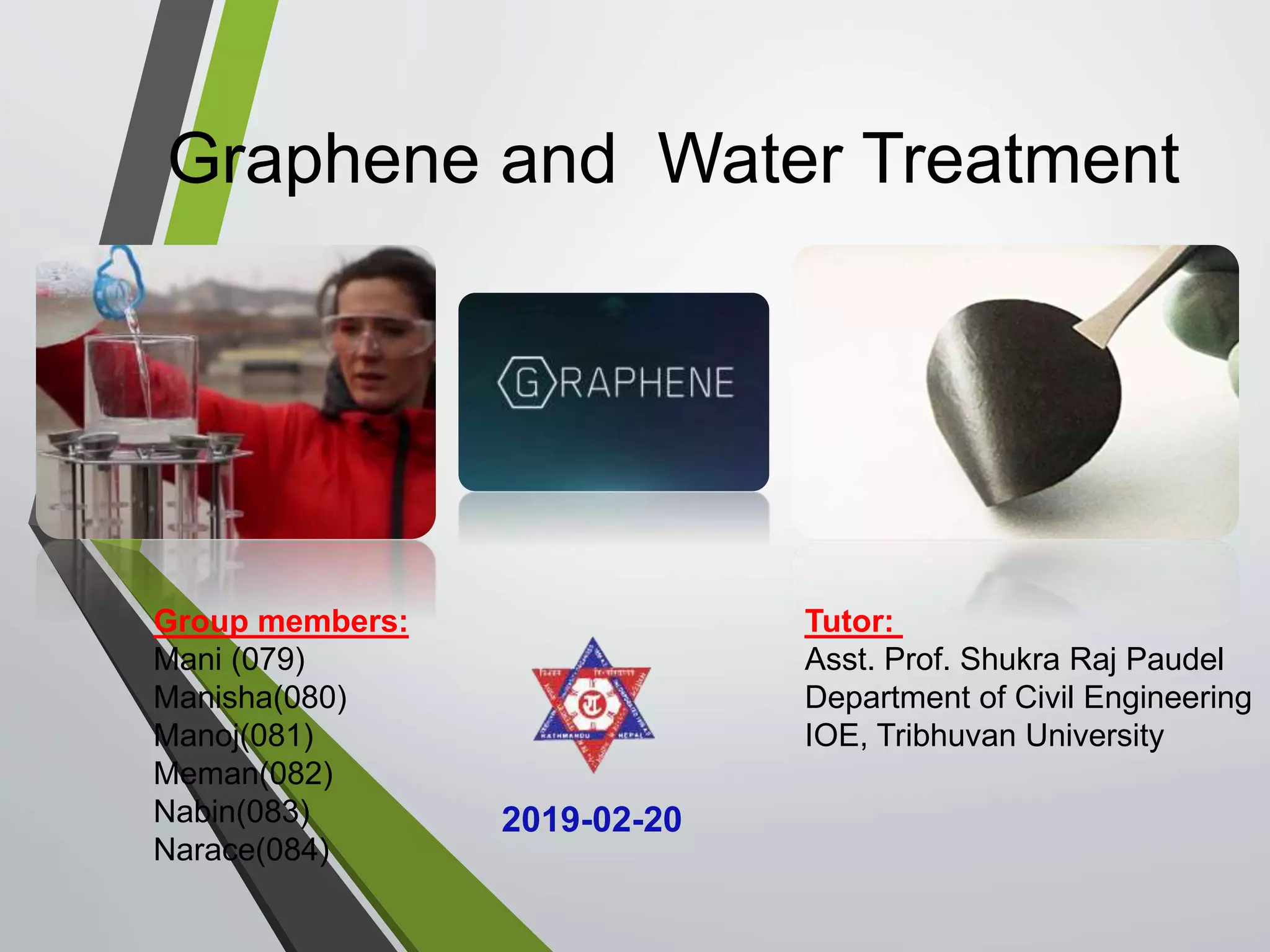 Graphene and water treatment | PPT
